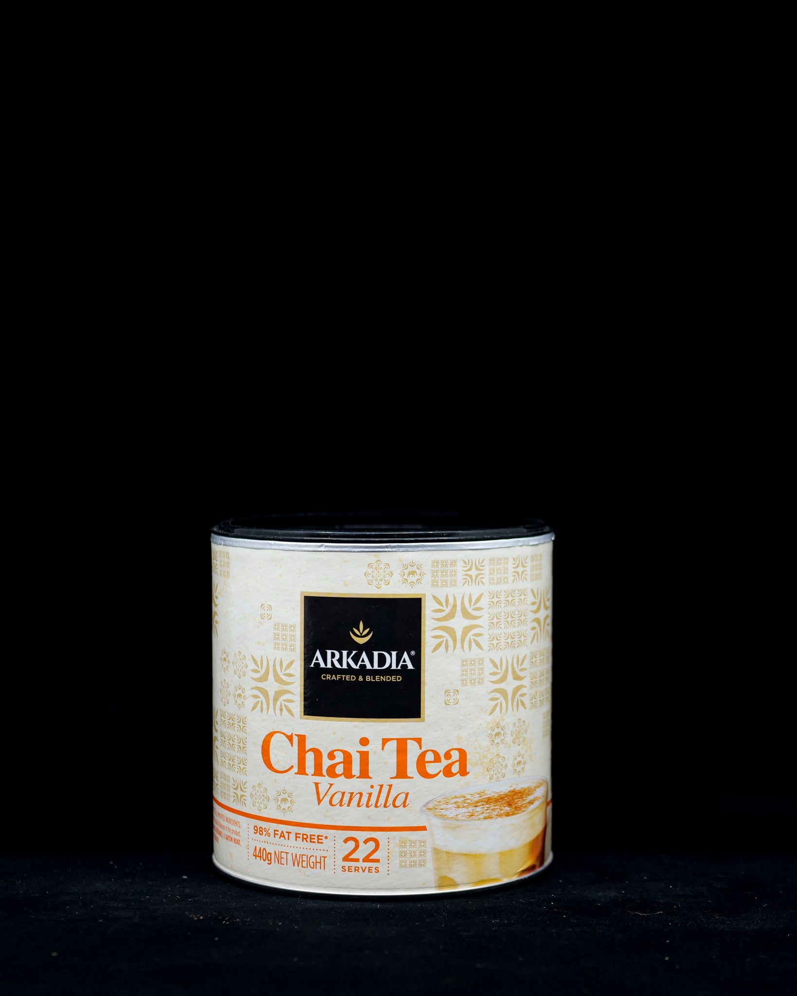 ARKADIA TEA CHAI VANILLA 440g TIN – MyCoffeeHub
